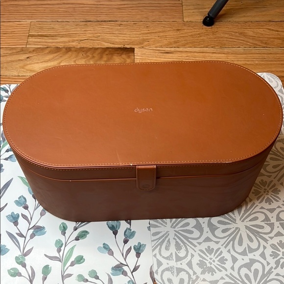 Dyson | Bags | Dyson Airwrap Storage Case Brown Leather Case Only See ...